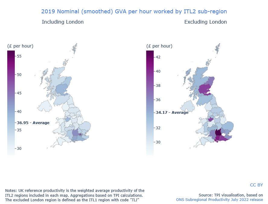 Analysing sub-national productivity in the UK: Controlling for the ...